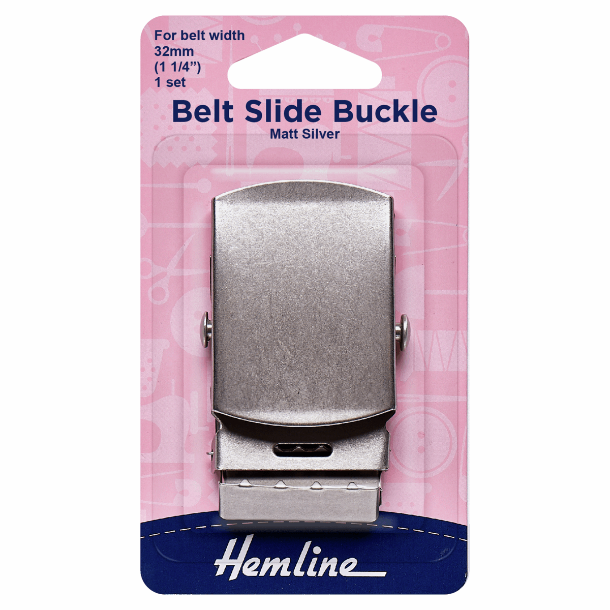 Hemline Silver Belt Slide Buckle – Singer Sewing Outlet