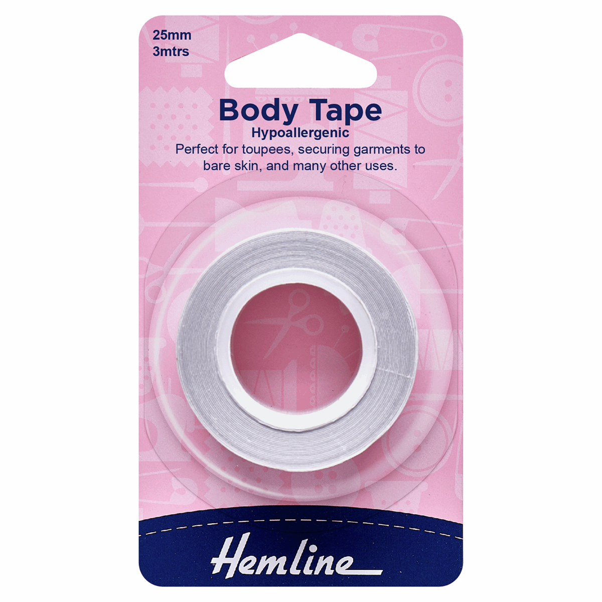 Hemline Body Tape - 3m x 25mm – Singer Sewing Outlet